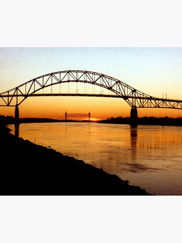 "Cape Cod Bourne Bridge" Poster by BravuraMedia | Redbubble
