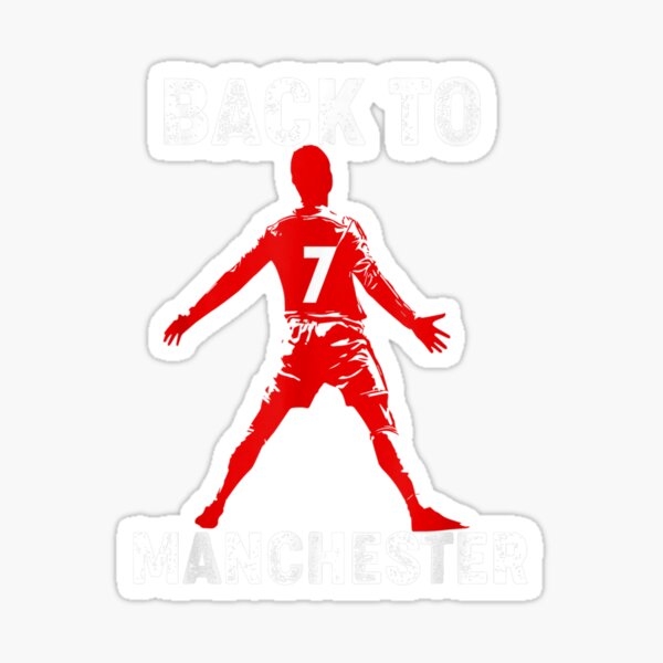 "Back to Manchester Funny" Sticker for Sale by rummlcarrovv23 | Redbubble