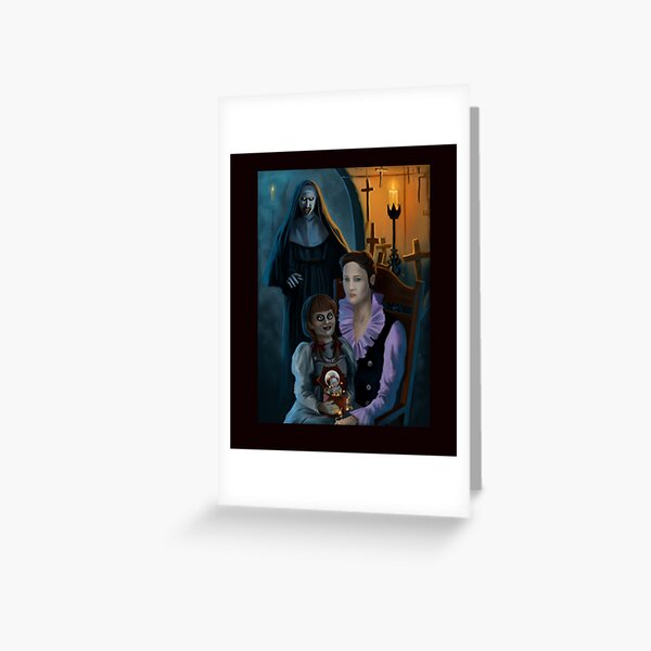 "The Conjuring" Greeting Card by LayOutland | Redbubble