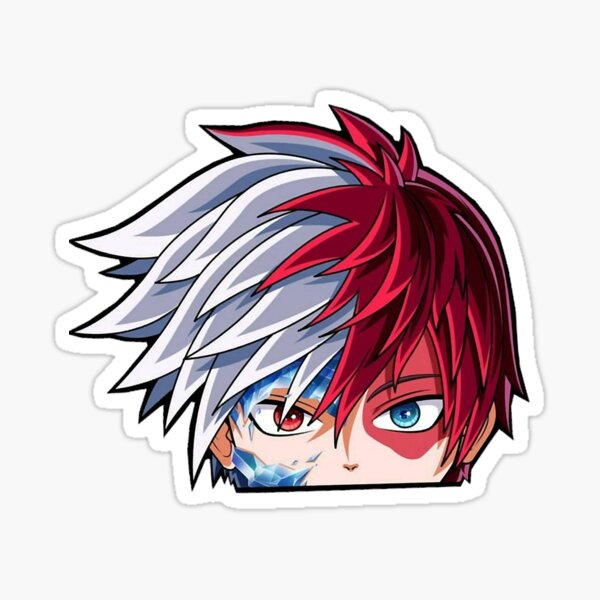 Stickers, Labels & Tags My Hero Academia Todoroki Holographic Stickers ...