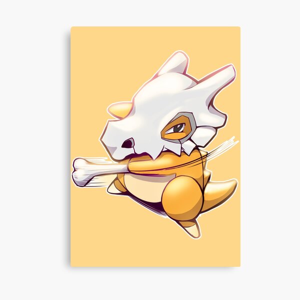 Cubone Pokemon Canvas Prints | Redbubble