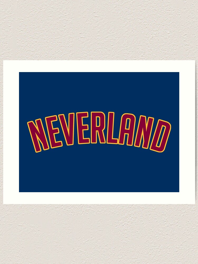 "Cleveland x Peter Pan – Neverland" Art Print by fandemonium | Redbubble