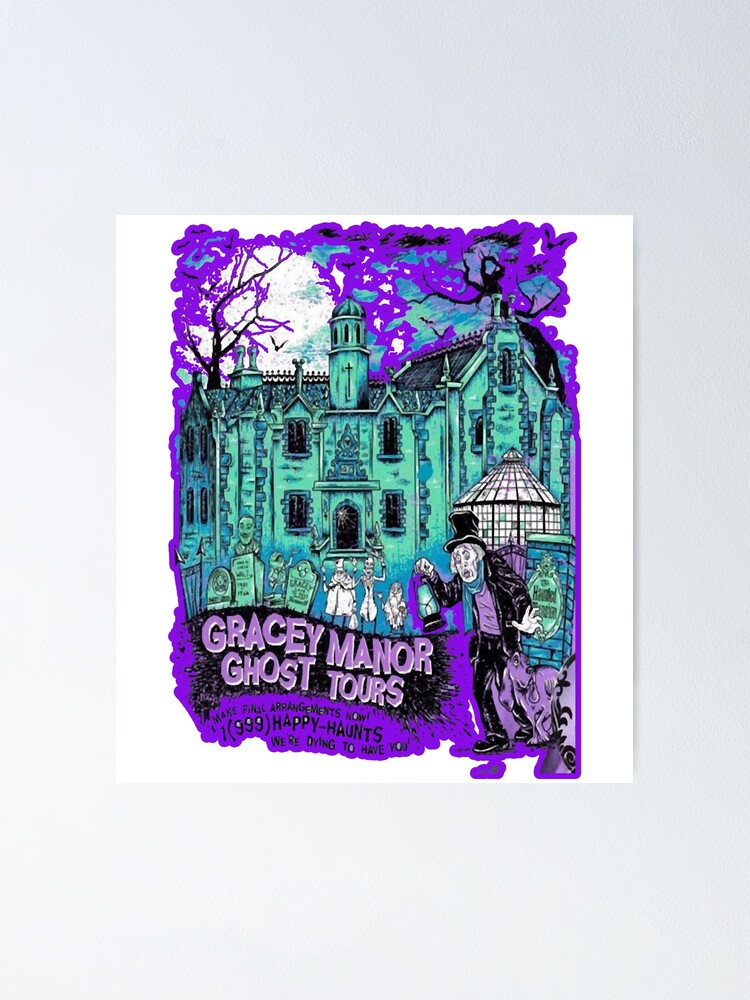 "The Haunted Mansion Halloween Edward Gracey Mansion Discovered ...