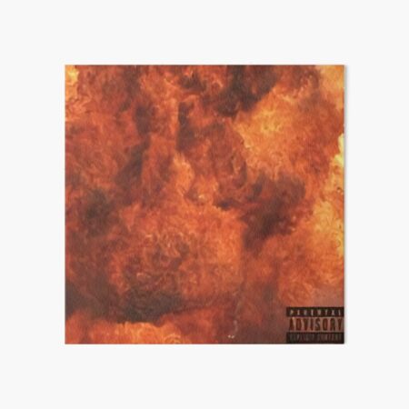 "indicud minimal album cover Poster" Art Board Print for Sale by ...