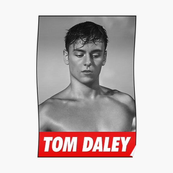 "SUPER | TOM DALEY" Poster for Sale by ngrewyasdok | Redbubble