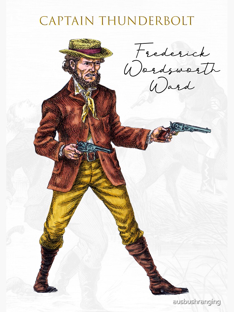 "Captain Thunderbolt" Sticker for Sale by ausbushranging | Redbubble