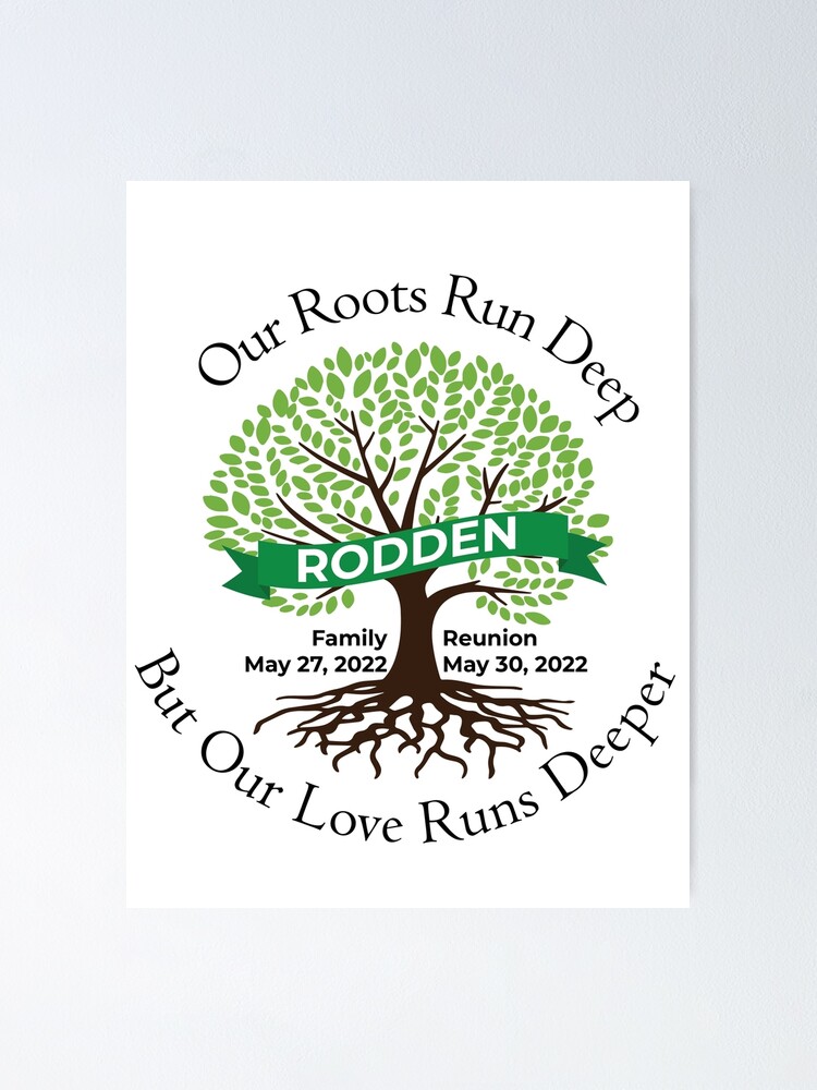 "Rodden Reunion 2022" Poster for Sale by Reunion-Shop | Redbubble