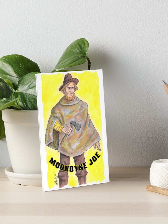 "Moondyne Joe" Art Board Print for Sale by ausbushranging | Redbubble