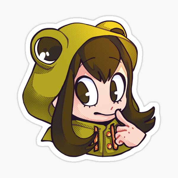 "Tsuyu Asui - My Hero Academia" Sticker for Sale by Doreen-Store ...
