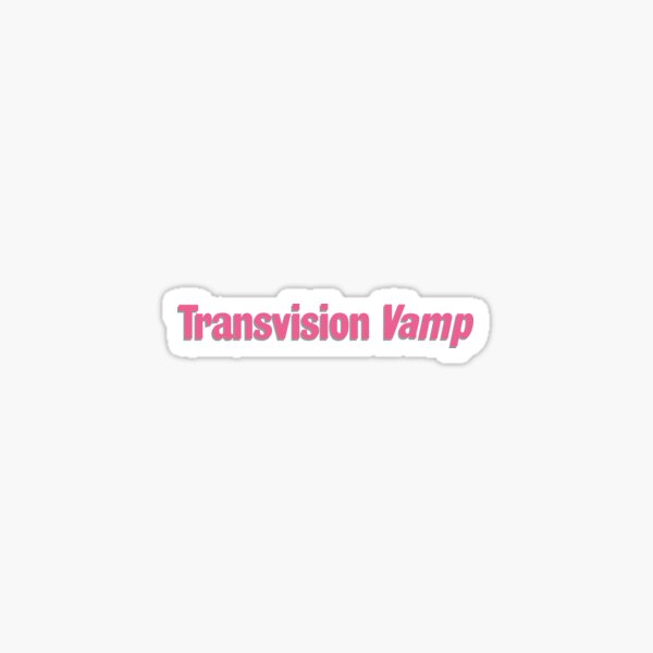 "SKUT SKUT | TRANSVISION VAMP" Sticker for Sale by goolygolly | Redbubble