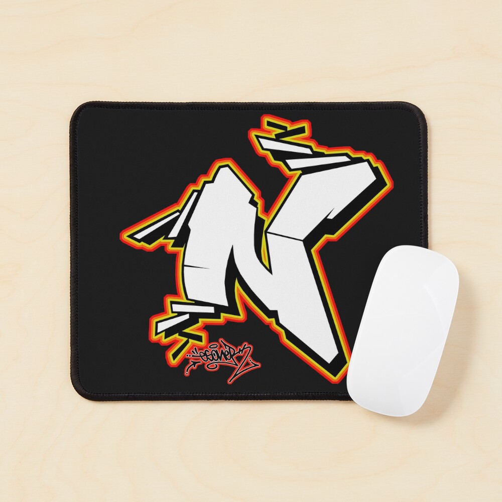 " LETTER N BY ESONE URBAN GRAFFITI STREET STYLE " Sticker for Sale by ...