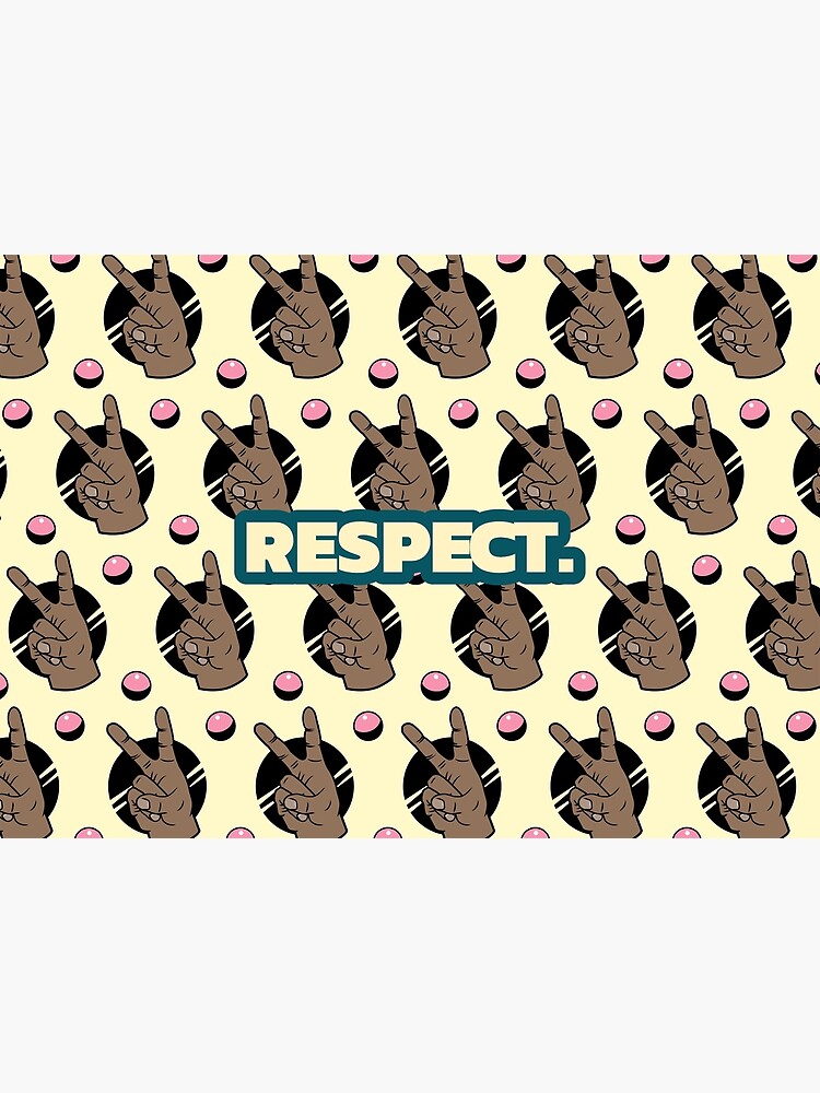 " Respect / funny print / paste" Poster for Sale by DomZo | Redbubble