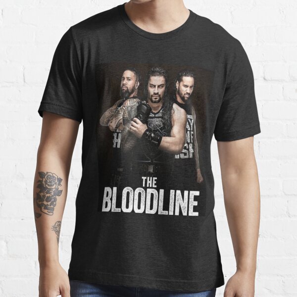 "The bloodline wWe" T-shirt for Sale by Djoud19 | Redbubble | wwe t ...