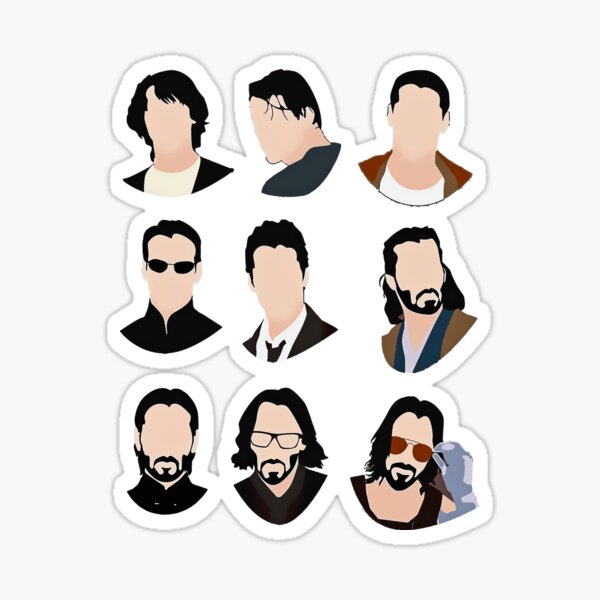 "Bill and Ted" Sticker for Sale by Findrihappy | Redbubble