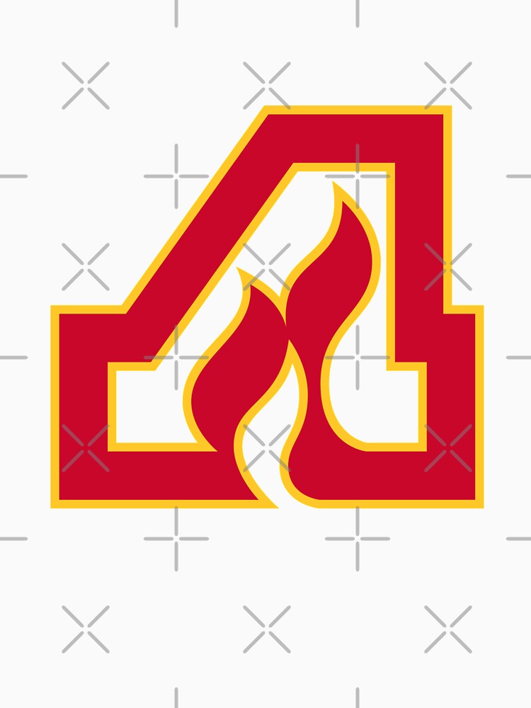 "Atlanta Flames Vintage Logo" T-shirt for Sale by TheSportsVault ...