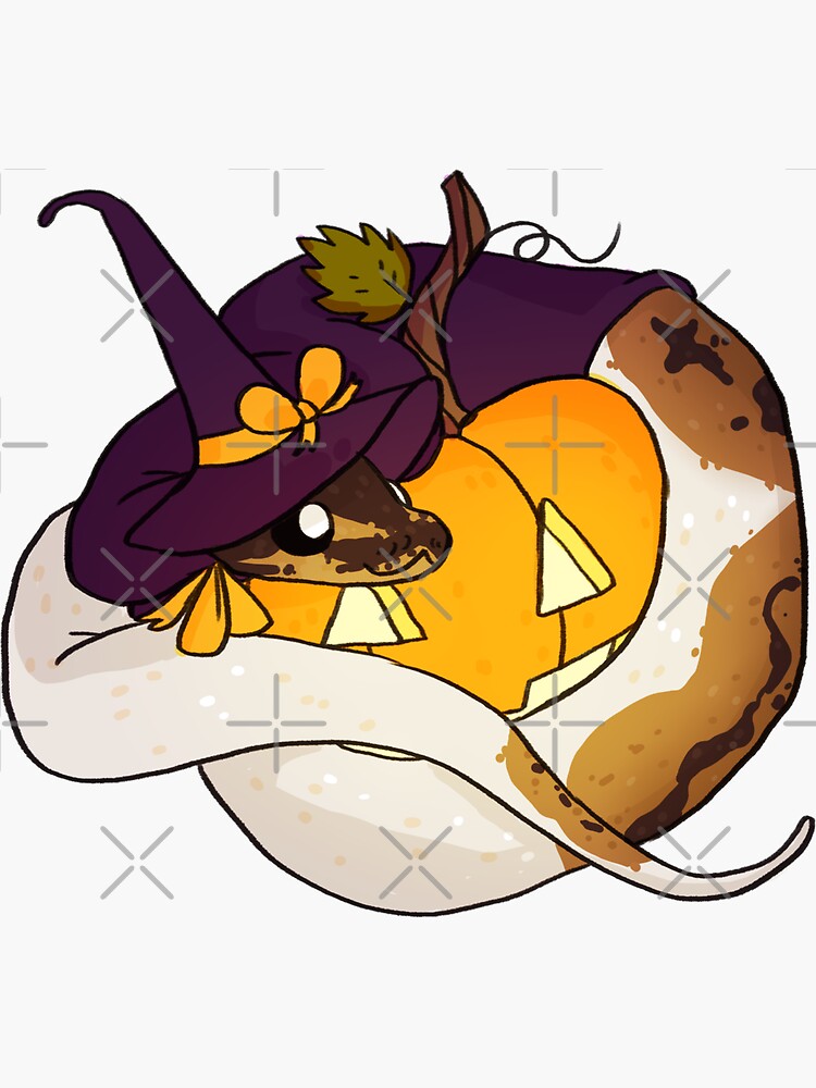 "Ball Python - Vaermina" Sticker for Sale by petakov-kirk | Redbubble