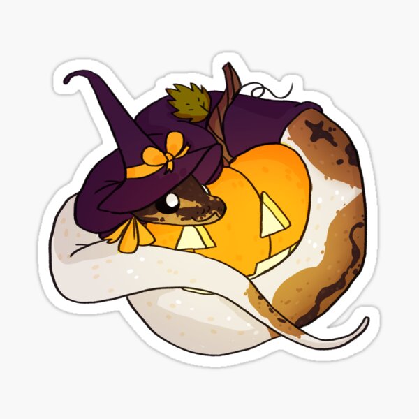 "Ball Python - Vaermina" Sticker for Sale by petakov-kirk | Redbubble
