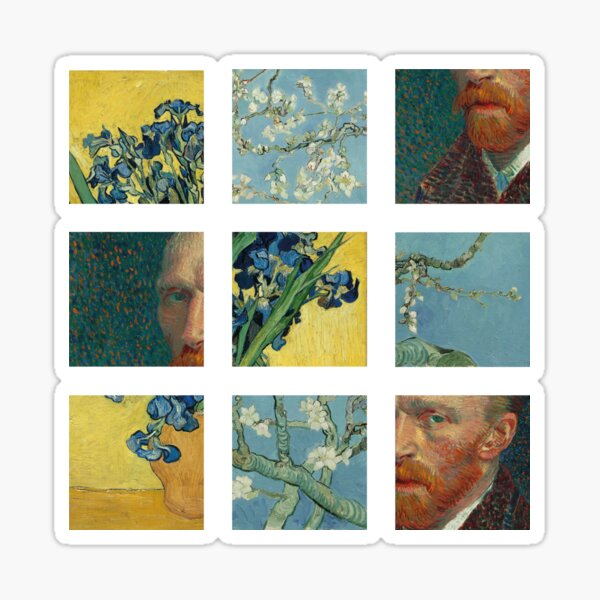 "Vincent Van Gogh Paintings, van gogh stickers" Sticker for Sale by ...