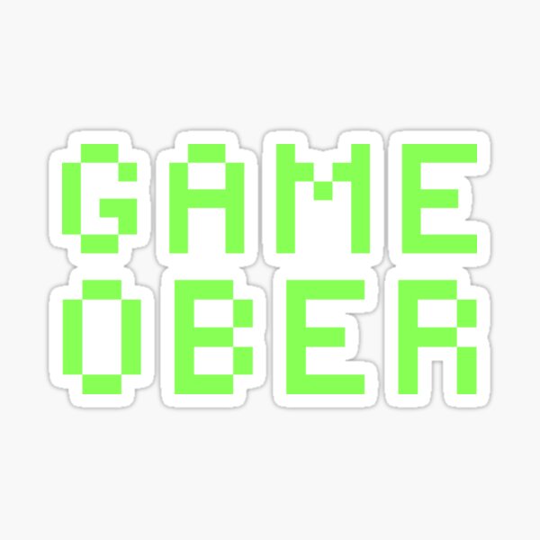 "Filipino Game Ober " Sticker for Sale by Bahala-Na | Redbubble