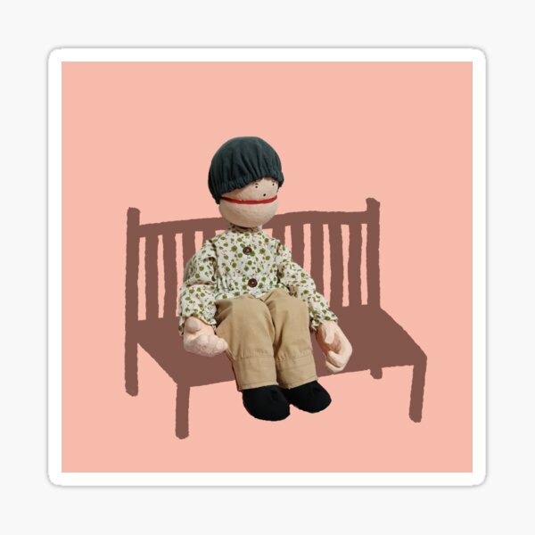 "Handmade Cute Boy" Sticker by songsonghouse | Redbubble