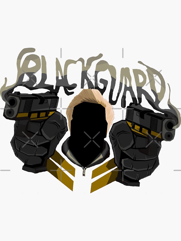 "BlackGuard" Sticker for Sale by echolsangela | Redbubble