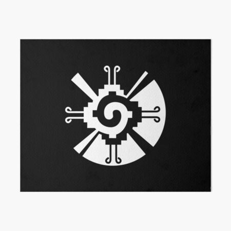 "Hunab Ku Mayan Aztec Sacred Symbol" Art Board Print by signsandsymbols ...
