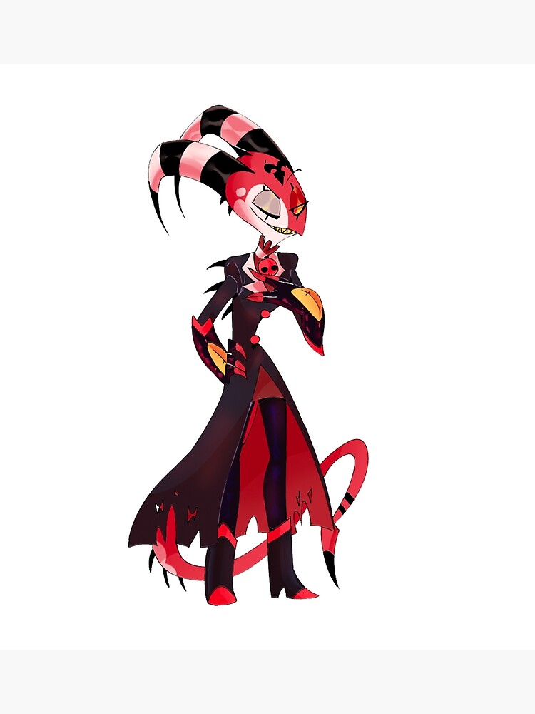 Helluva Boss Blitzo Art Print By Amiralart Redbubble