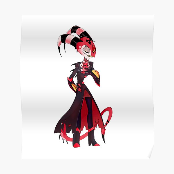 Helluva Boss Blitzo Poster For Sale By Amiralart Redbubble