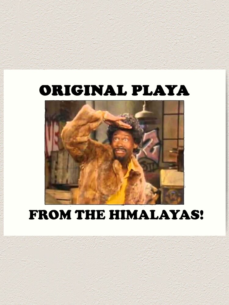 "Jerome-Original Playa" Art Print for Sale by DrJay | Redbubble
