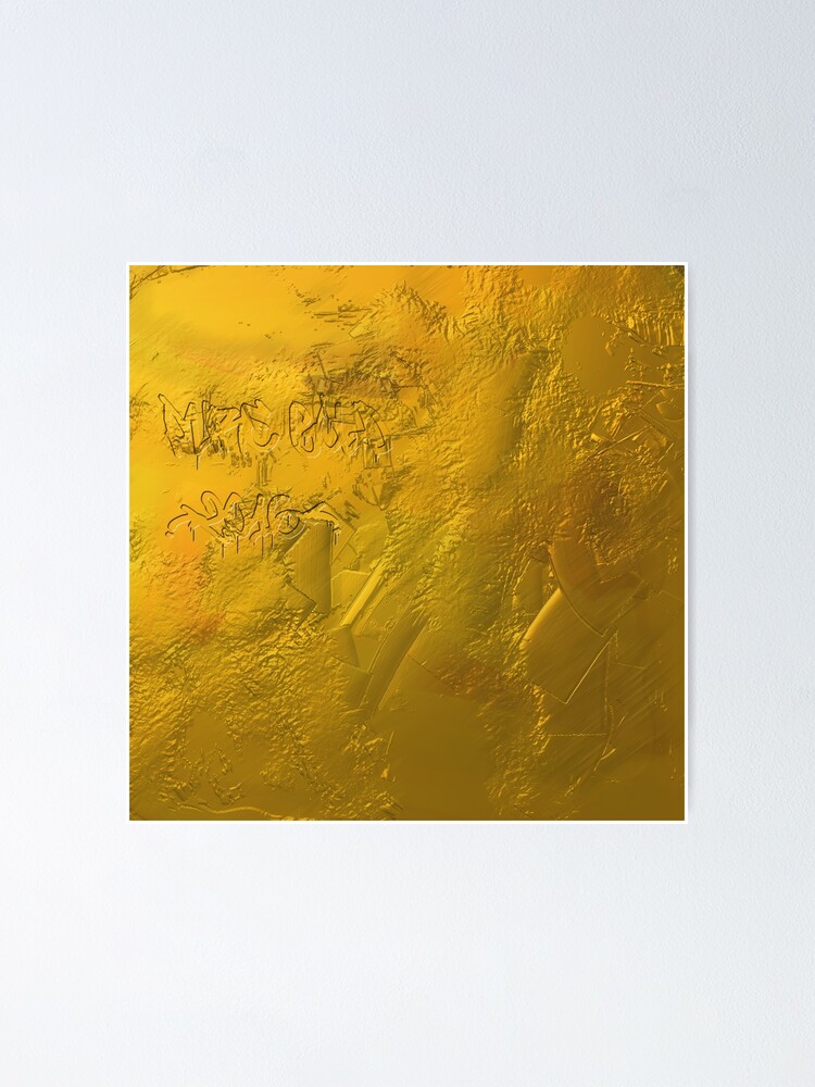 "PURE GOLD(CD COVER ART)(C2016)" Poster by romanowskipaul | Redbubble