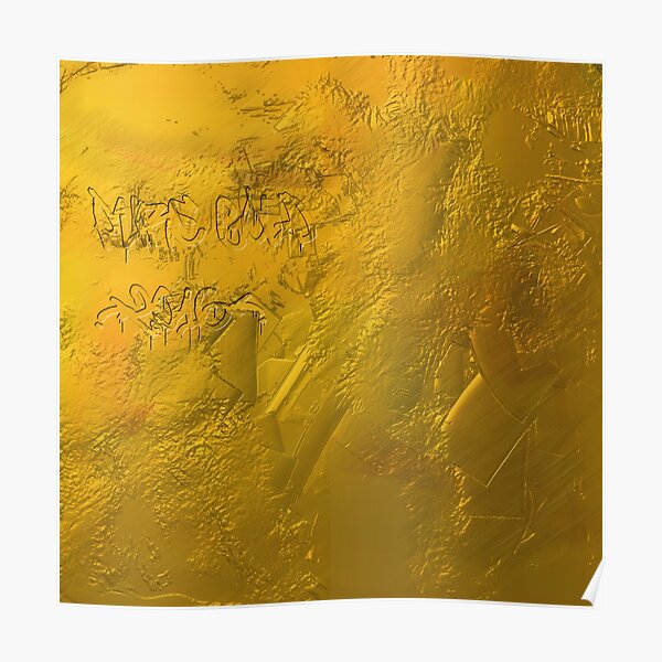 "PURE GOLD(CD COVER ART)(C2016)" Poster by romanowskipaul | Redbubble