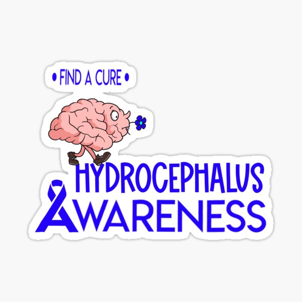 "Find a cure cartoon brain hydrocephalus Awareness - hydrocephalus ...