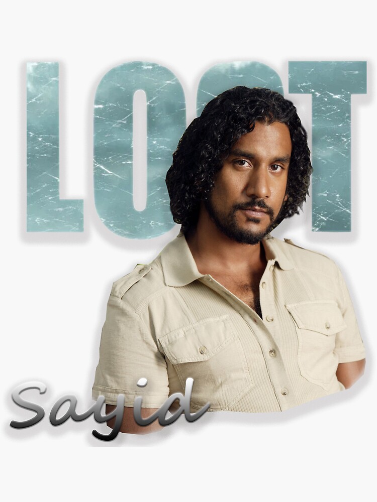 Pegatina «Lost - personaje principal de la película de la serie de ...