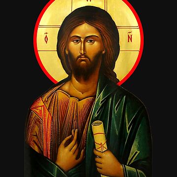"Jesus Christ Icon Esoteric Greek" Sticker for Sale by Rashad93 | Redbubble