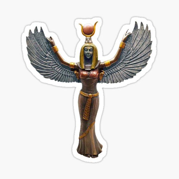 "Goddess Isis" Sticker for Sale by signsandsymbols | Redbubble