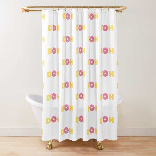 Simpsons Homer Shower Curtains | Redbubble
