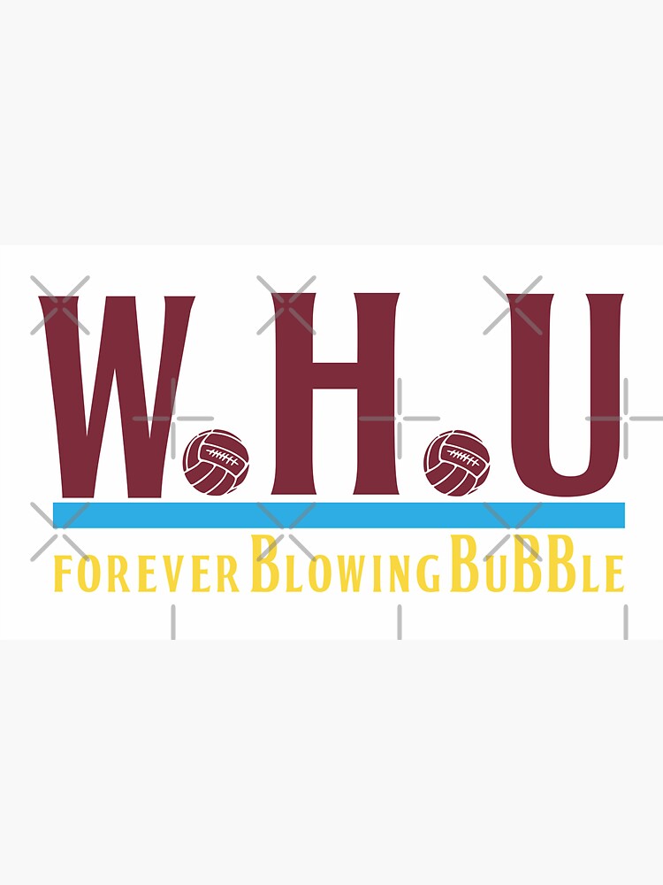 "WHU " Sticker for Sale by slemanfans | Redbubble