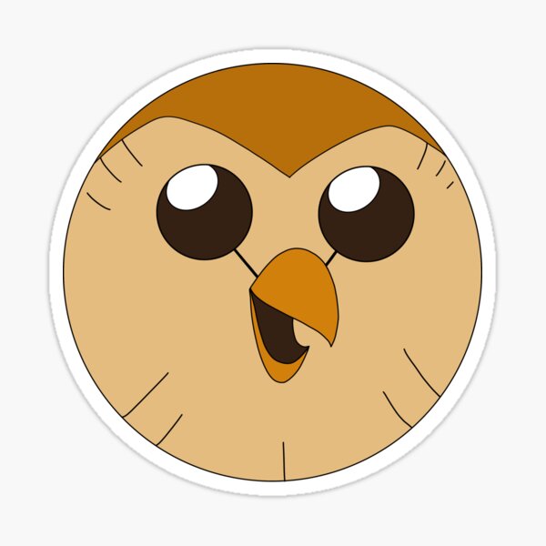 "Hooty TOH" Sticker by pcoyo | Redbubble
