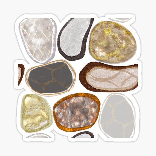 "Metallic Cairns" Sticker for Sale by enrich-envision | Redbubble