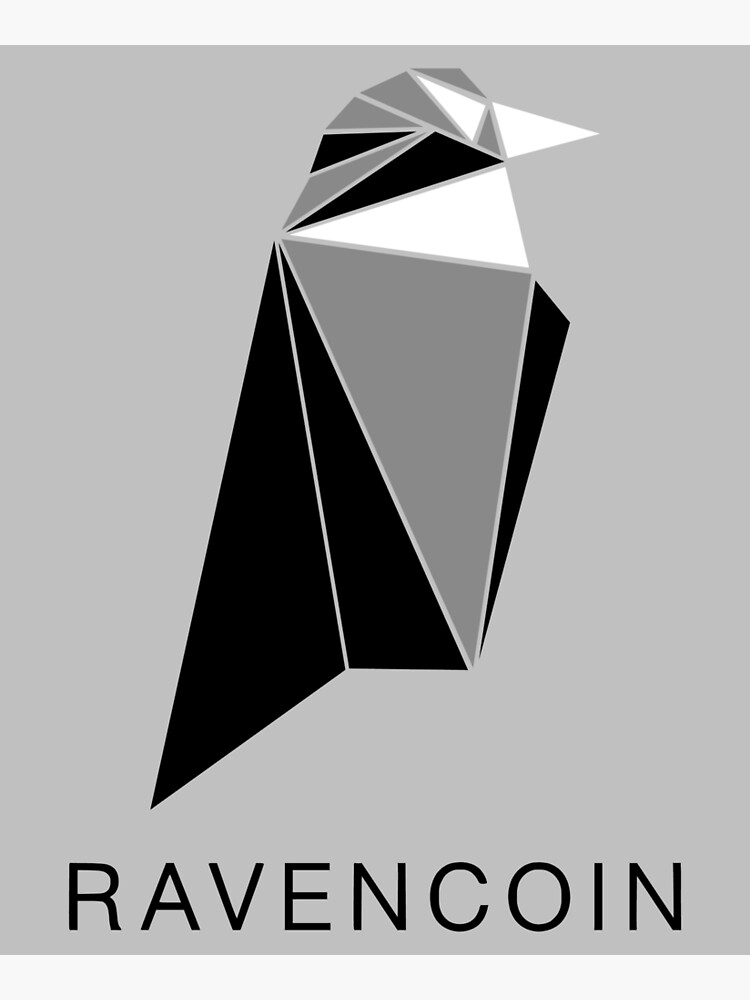 "Ravencoin RVN" Poster for Sale by PopFoxT-shirts | Redbubble