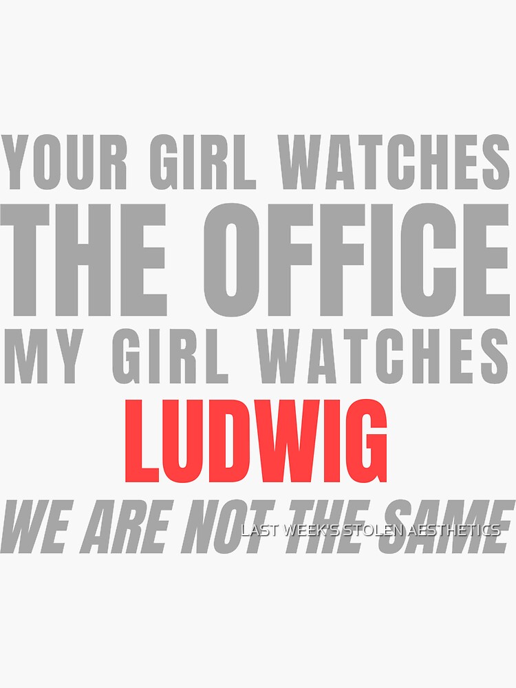 Pegatina «LUDWIG Twitch Streamer Meme gracioso Omegalul» de SRanabhat ...