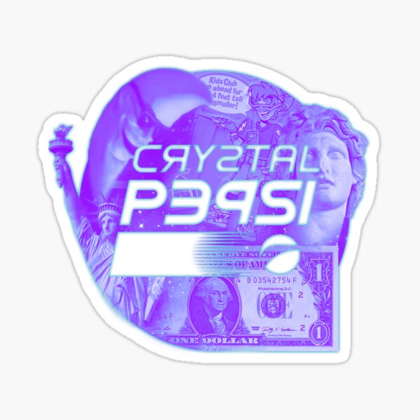 "Vaporwave Retro Lofi Cristal Cola Nostalgia Moonman Saint Dollar ...