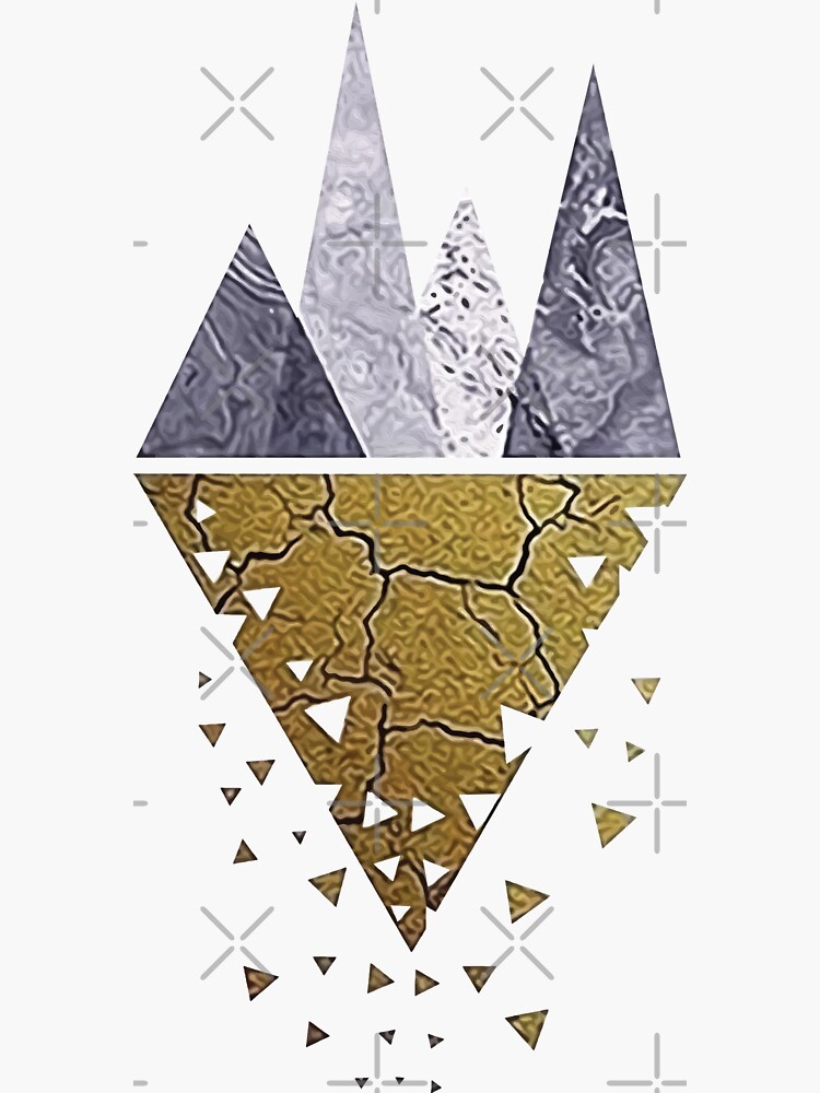 "Geometry Sacred Geometry Triangles Art Design Happy Life Apparel ...