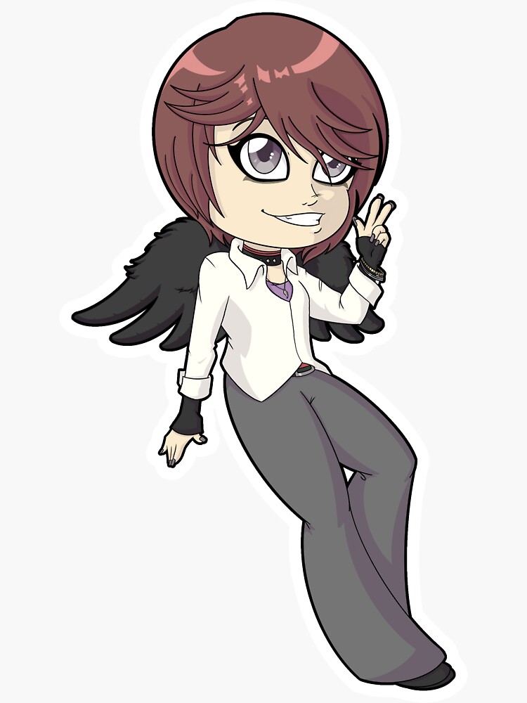 "Chibi Kurama" Sticker for Sale by silvereelve | Redbubble