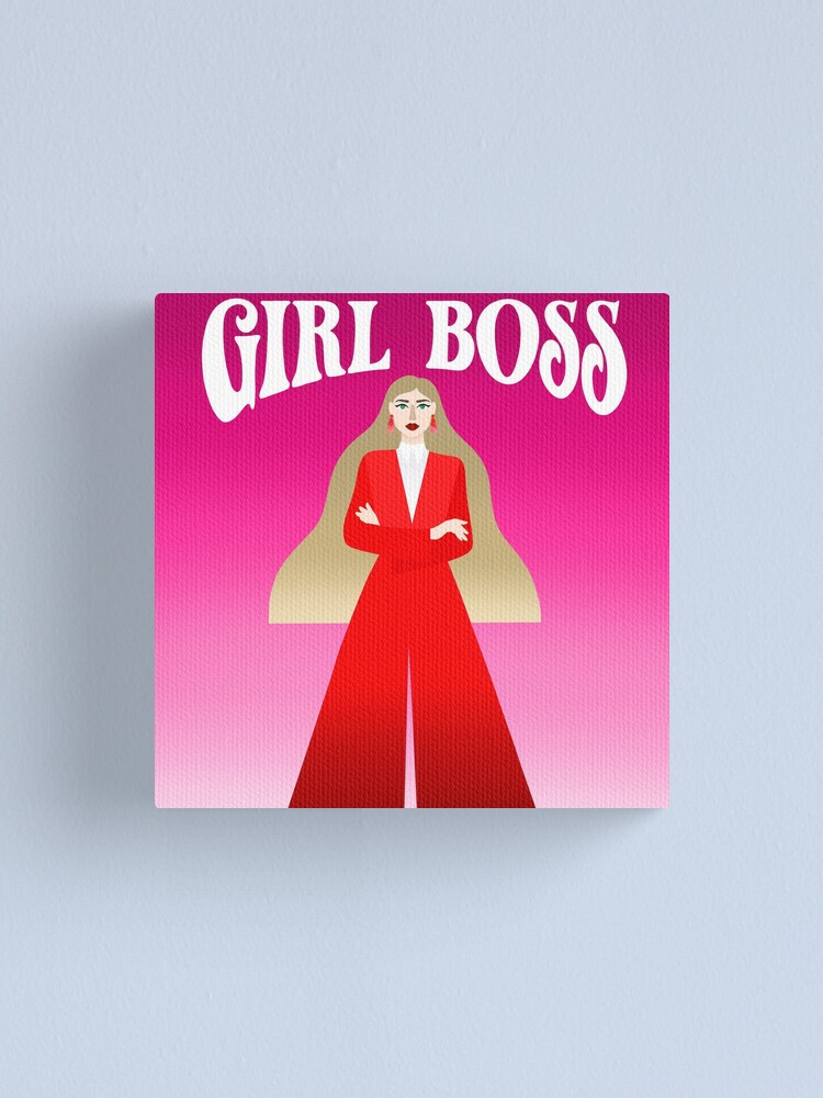 Girl Boss Feminist Illustration T For Her Feminine Feminist Art