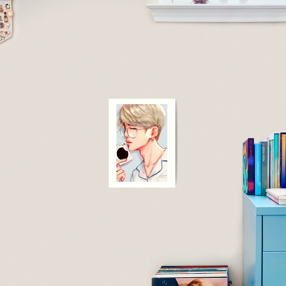 "#2 LIE Jimin" Art Print for Sale by sabricorn | Redbubble