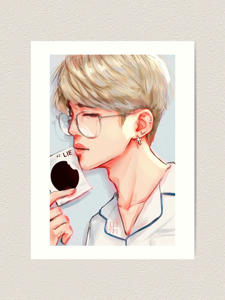 "#2 LIE Jimin" Art Print for Sale by sabricorn | Redbubble