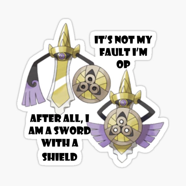 Aegislash Stickers | Redbubble