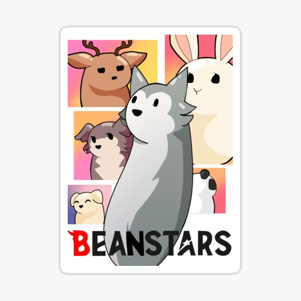 "BEANSTARS" Sticker for Sale by Jaytaku | Redbubble
