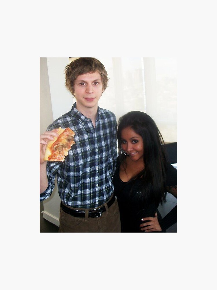"cursed michael cera snookie edition" Sticker for Sale by abbex | Redbubble